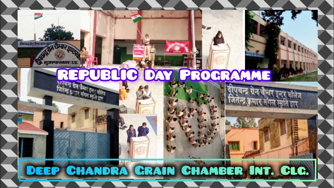 75th Republic Day 🇮🇳 Programme Deep Chandra Grain Chamber Inter Clg 🏫 ...
