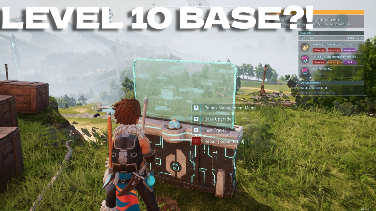 PALWORLD: LIVE PLAYTHROUGH PART 4 - LETS GET A LEVEL 10 BASE! - YouTube