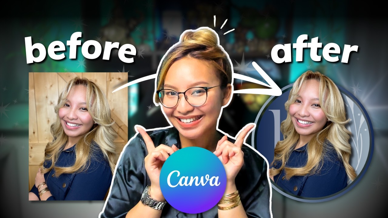Make a Jaw-Dropping Pop-Out Profile Picture in 10 Minutes! - YouTube
