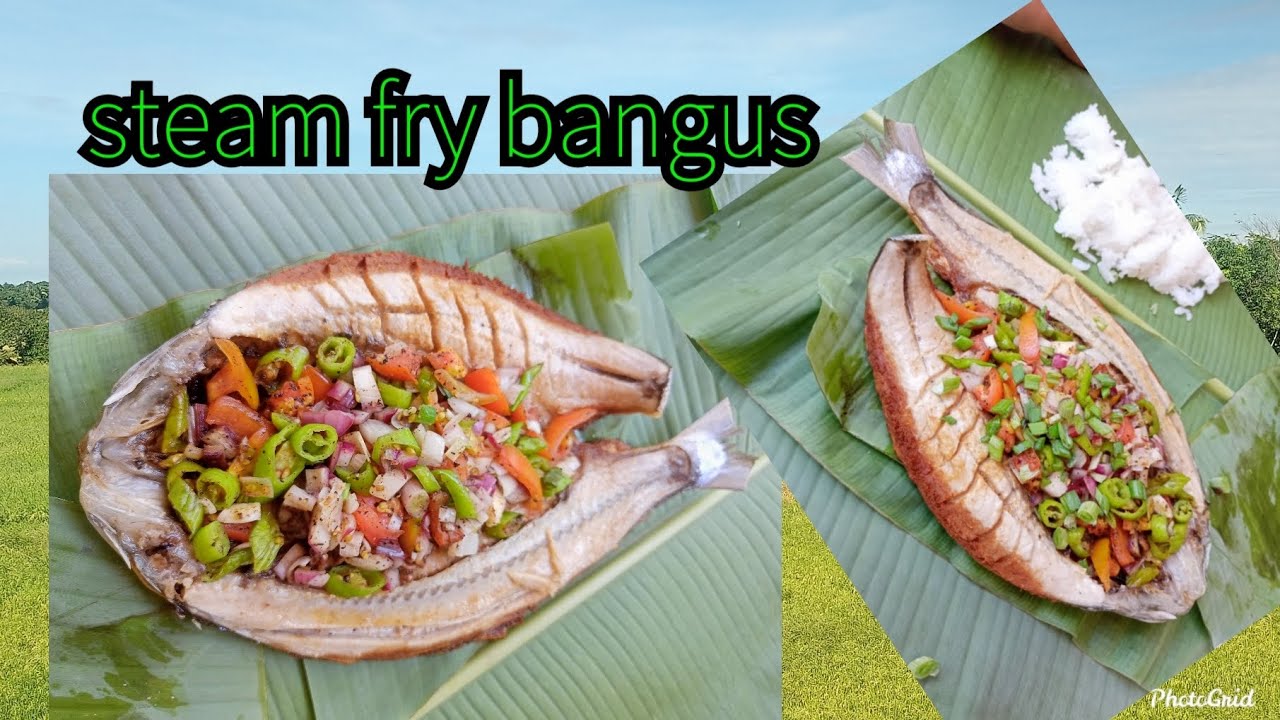 steam fry (bangus) good for pulutan at good for ulam - YouTube