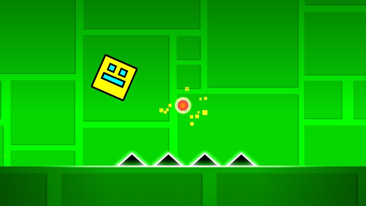 Geometry Dash, But Every Orb Is Red - YouTube