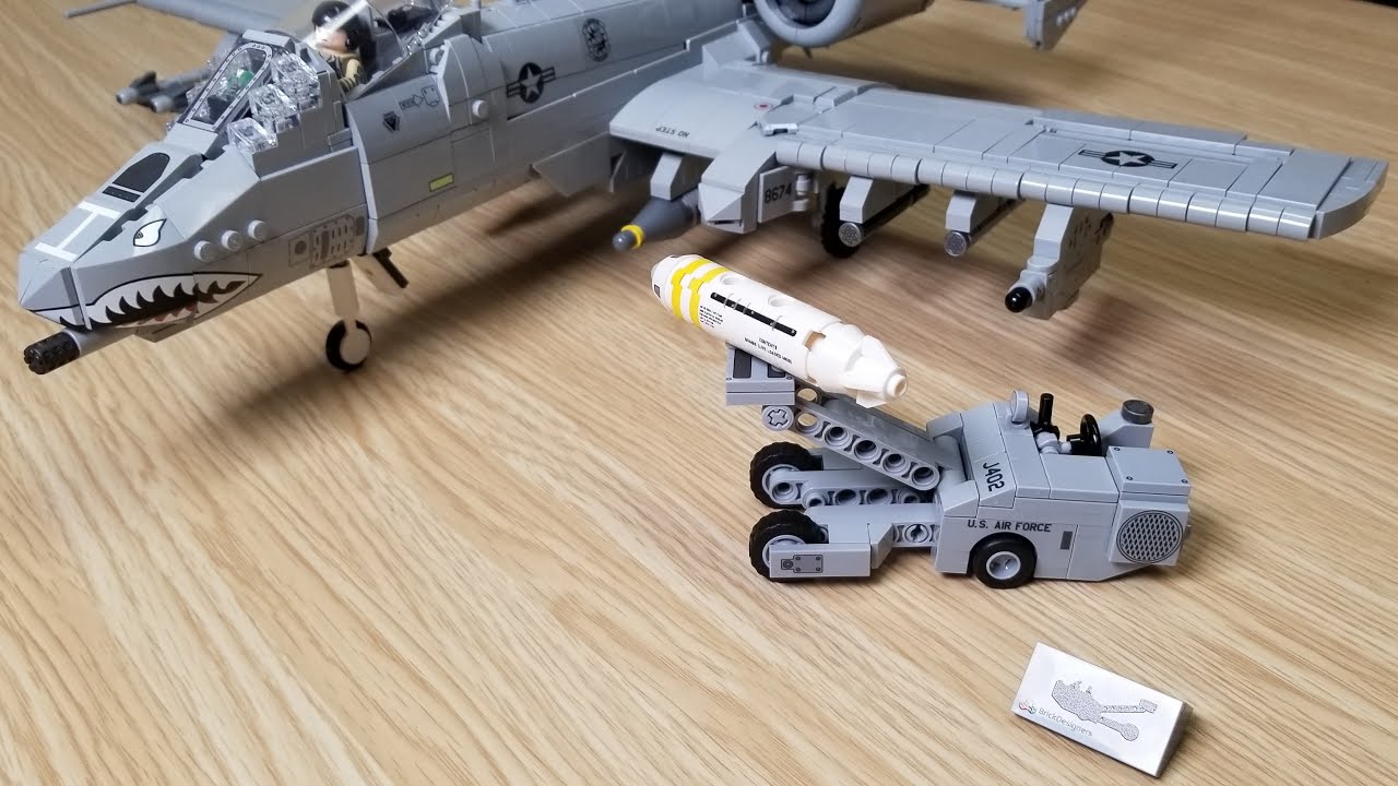 LEGO BOMB / MISSILE LOADER - BRICKDESIGNERS CUSTOM LEGO PRINTED KIT ...