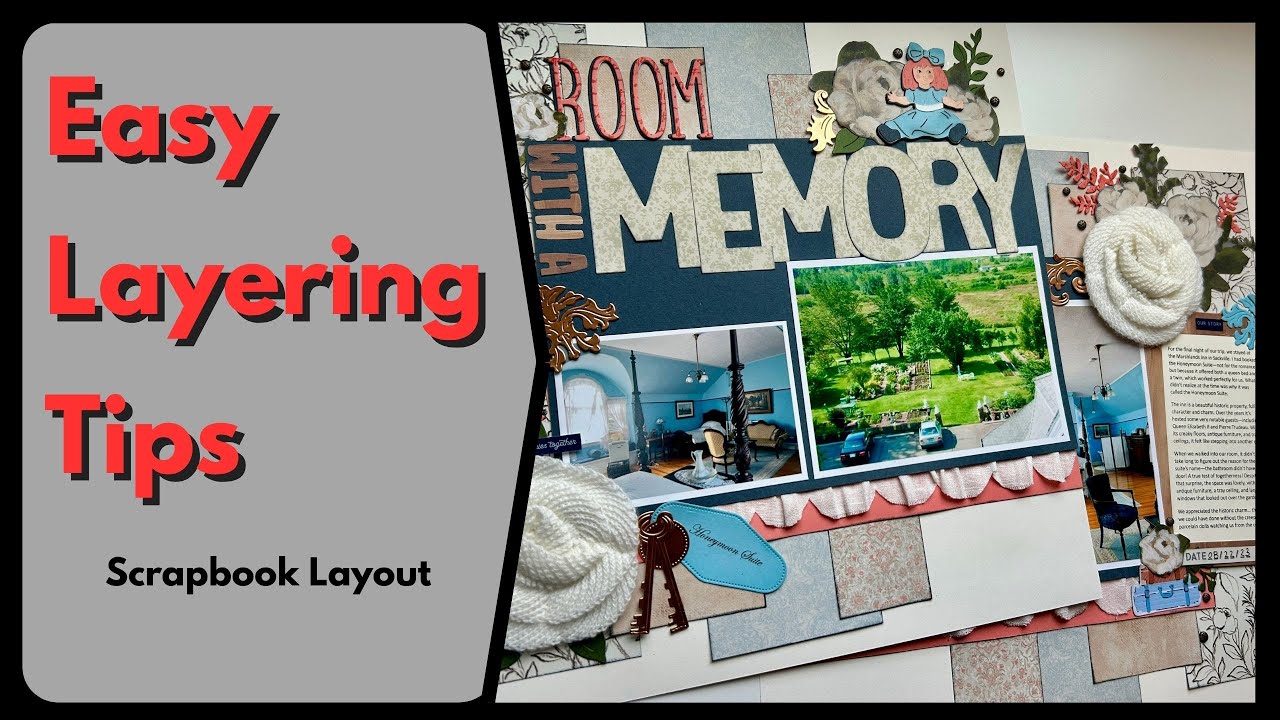 Scrapbooking with Less: A Minimal Layered Approach | Summer Sketch ...