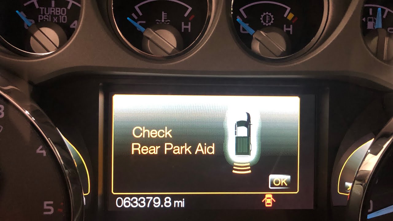 Ford Super Duty Rear Parking Sensor Diagnostics and Replacement - YouTube