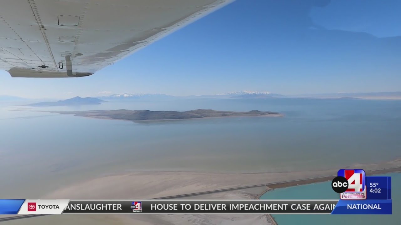 Flights Over Great Salt Lake Bolster Conservation Efforts - YouTube