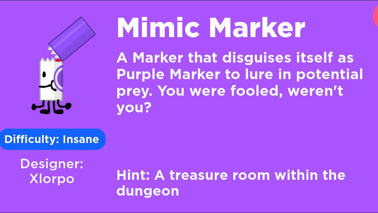 How to get Mimic Marker - Find The Markers (235) - YouTube