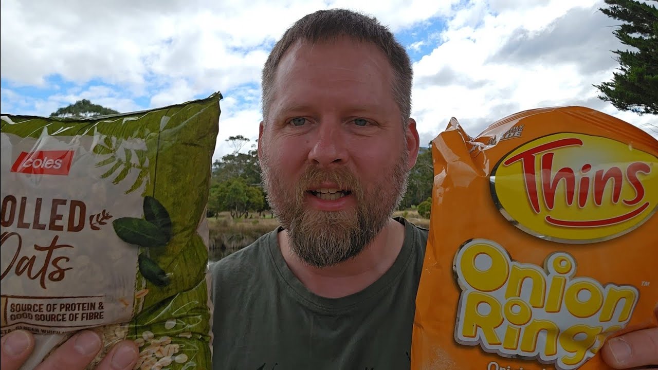 Thins Onion Rings Chip Review plus bonus duck footage - YouTube