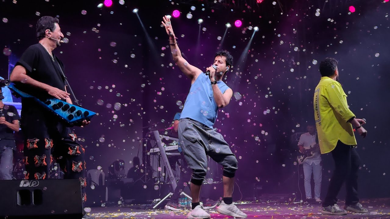 Salim Sulaiman Live performance in VIT-AP VITOPIA 2024 | Ishq wala love ...