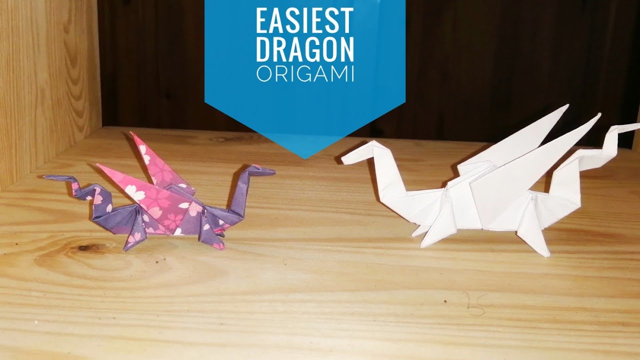 Easy Origami Dragon - YouTube