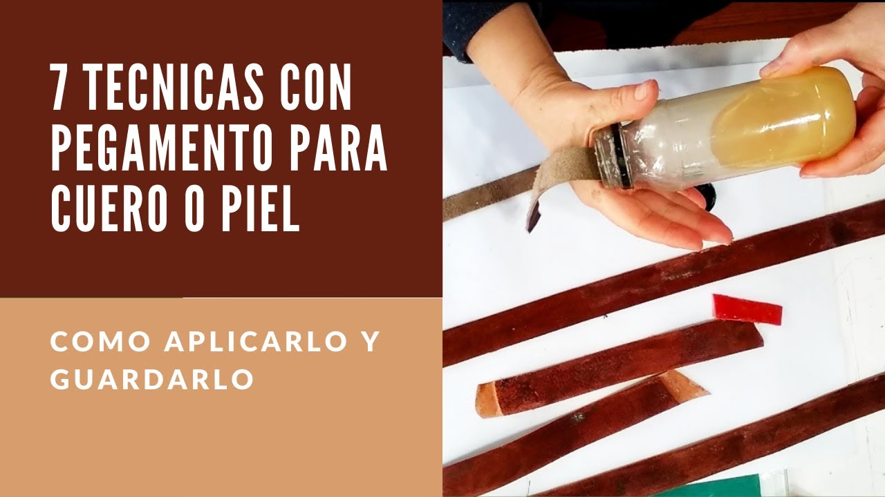 7 técnicas para aplicar pegamento en cuero o piel y como guardarlo ...