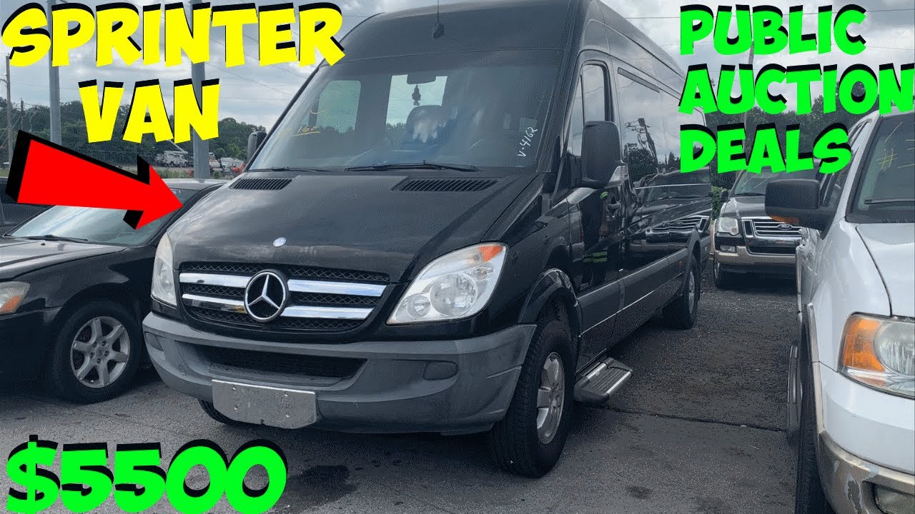 MERCEDES BENZ SPRINTER VAN SELLS FOR THE CHEAPEST PRICE AT THE PUBLIC ...
