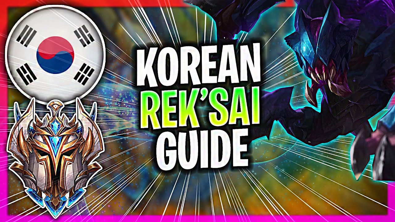 WHEN A KOREAN CHALLENGER PLAYS REK'SAI JUNGLE! | CHALLENGER REK'SAI ...