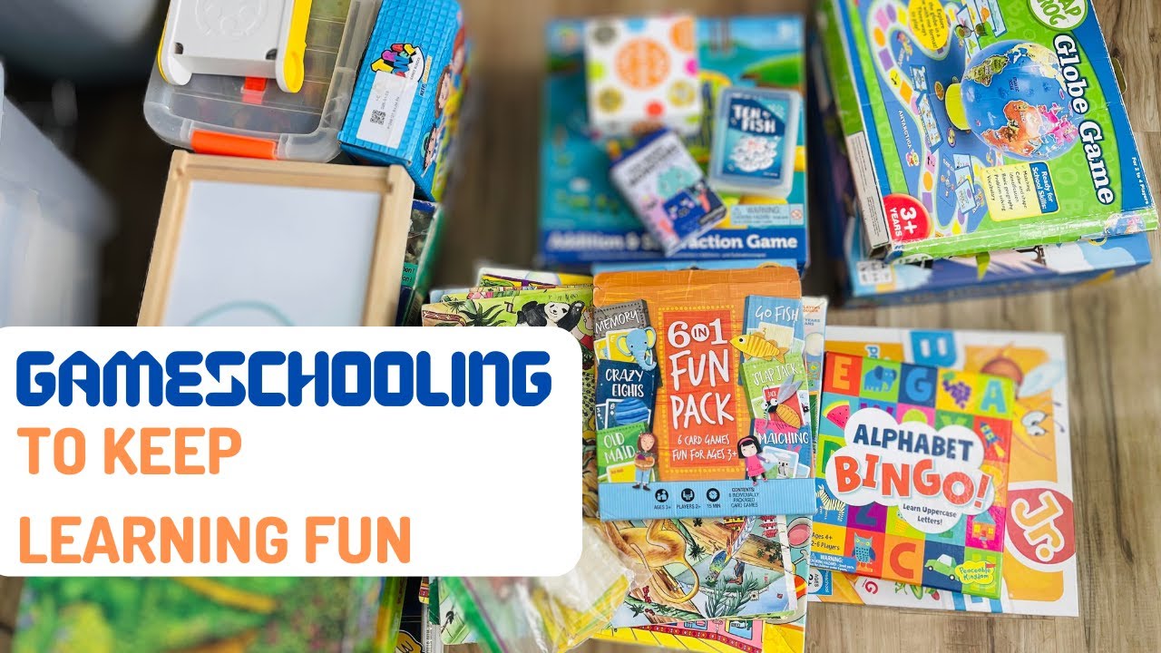 GAMESCHOOLING: Keep the Learning fun!! Who Says Learning can't be with ...