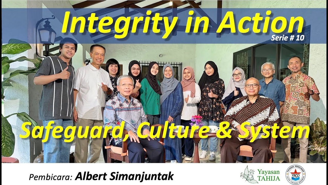 Integrity in Action: Safeguard, Culture & System - YouTube