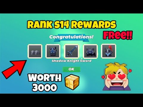 Claiming Free Rank S14 Rewards In Bedwars! - YouTube