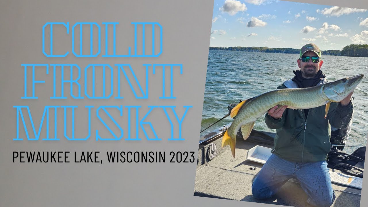 First Cold Front of the Fall. Pewaukee Lake Musky. - YouTube