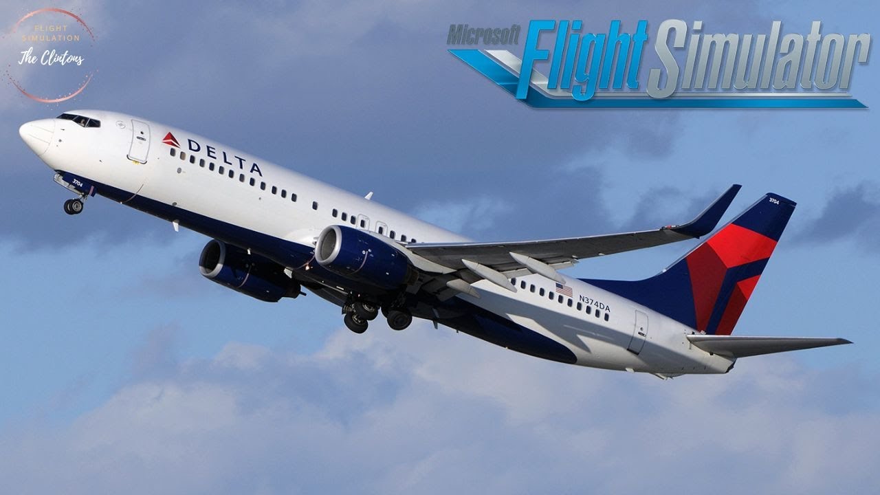 Boeing B737-800 | Atlanta to Buffalo NY| Delta Airlines | Microsoft ...
