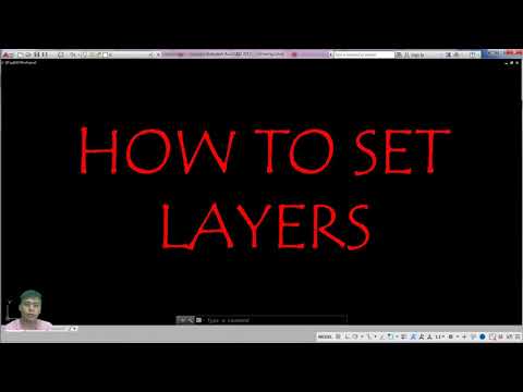 AUTOCAD TUTORIAL (TAGALOG) - HOW TO SET LAYERS