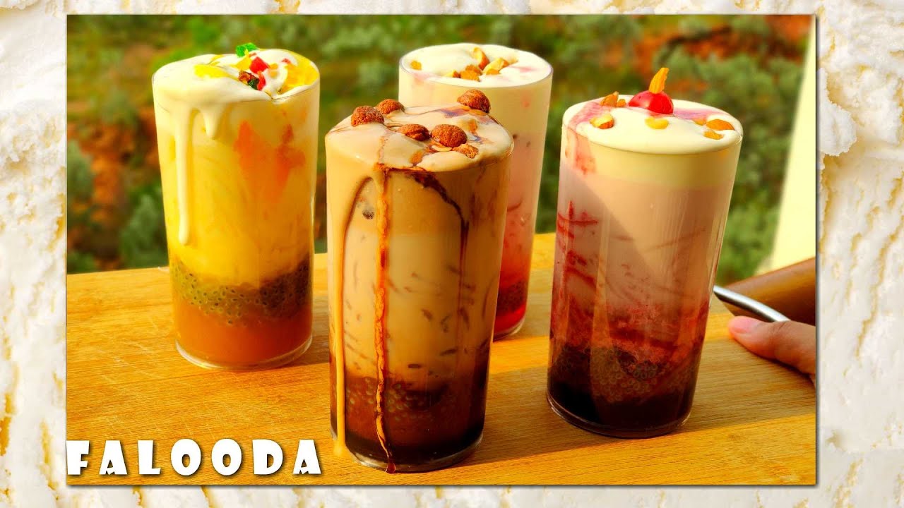 Falooda recipe | make easy falooda recipe at home homecooking - YouTube
