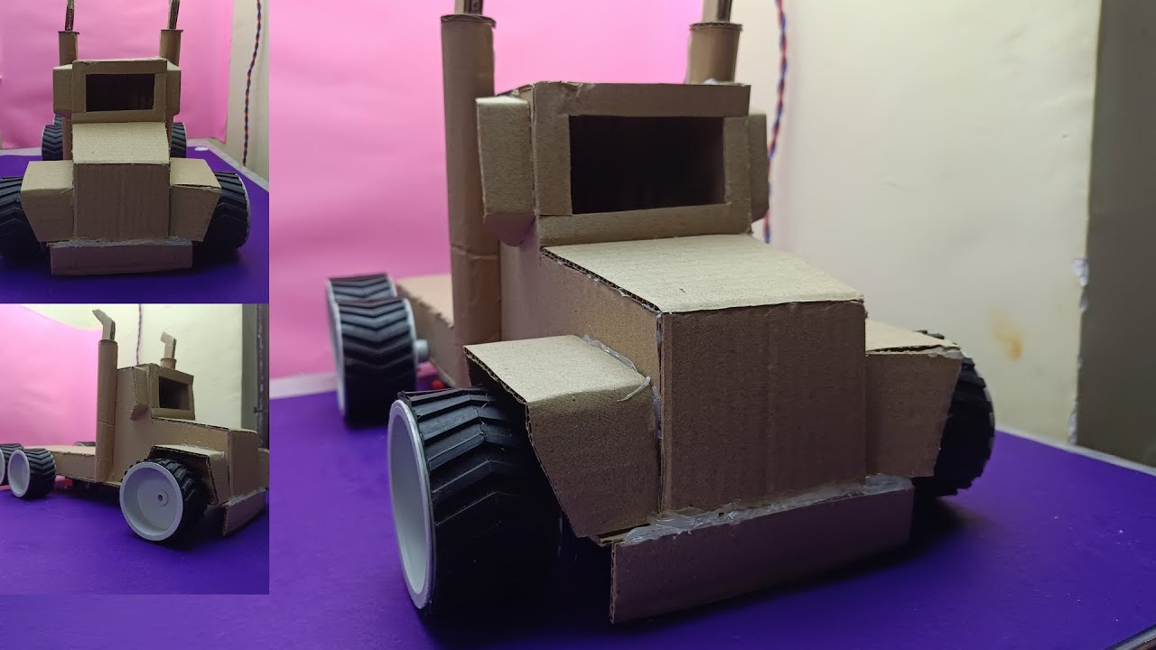 How to Build Six Wheel Powerful Truck - YouTube