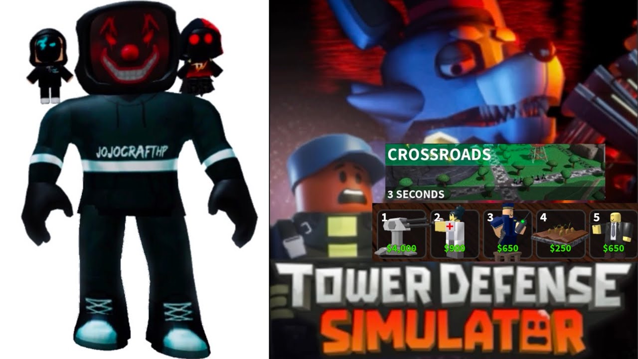 Tower Defense Simulator - Crossroads Easy Molten Modus with Turret and ...