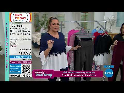 Colleen Lopez Brushed Fleece LiveIn Legging