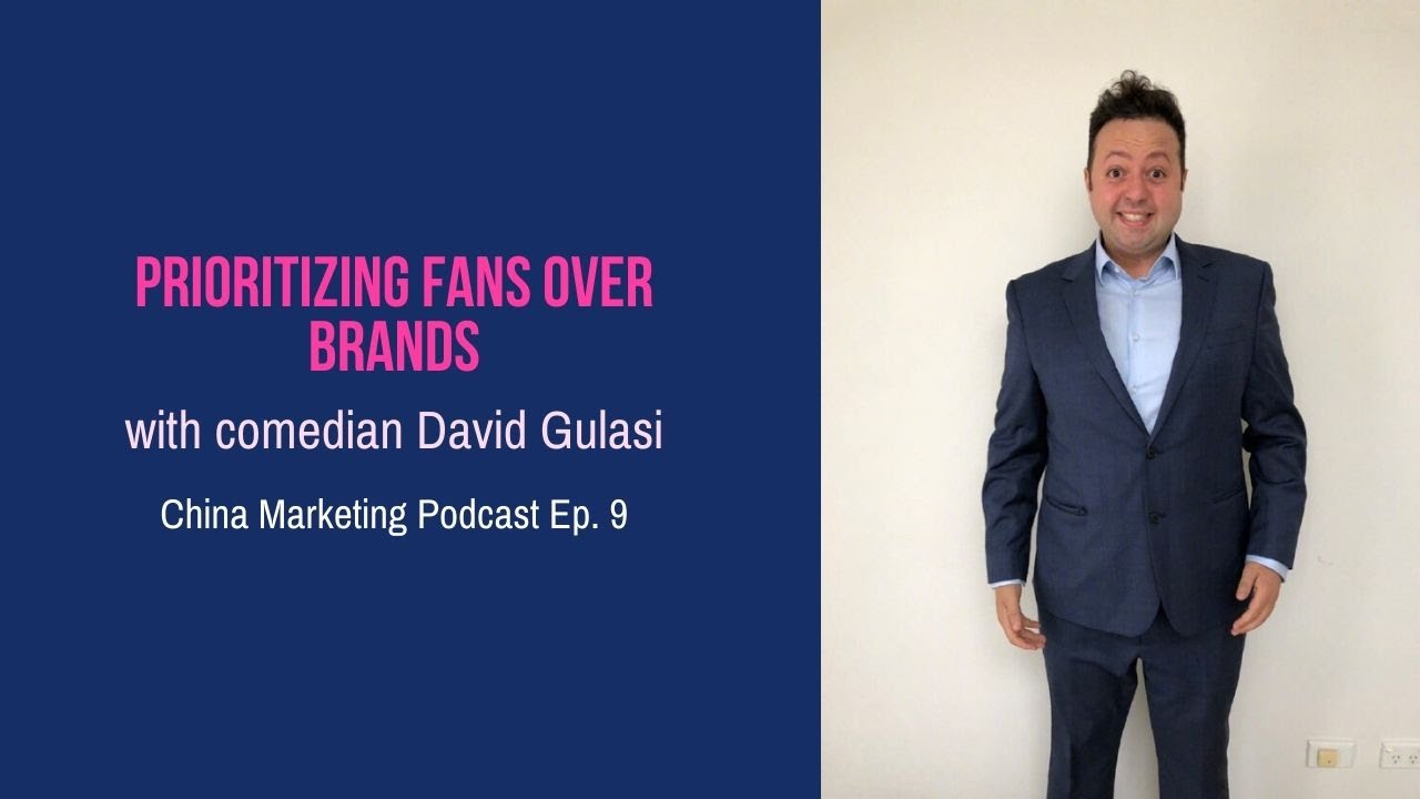 Prioritizing Fans Over Brands with comedian David Gulasi - YouTube