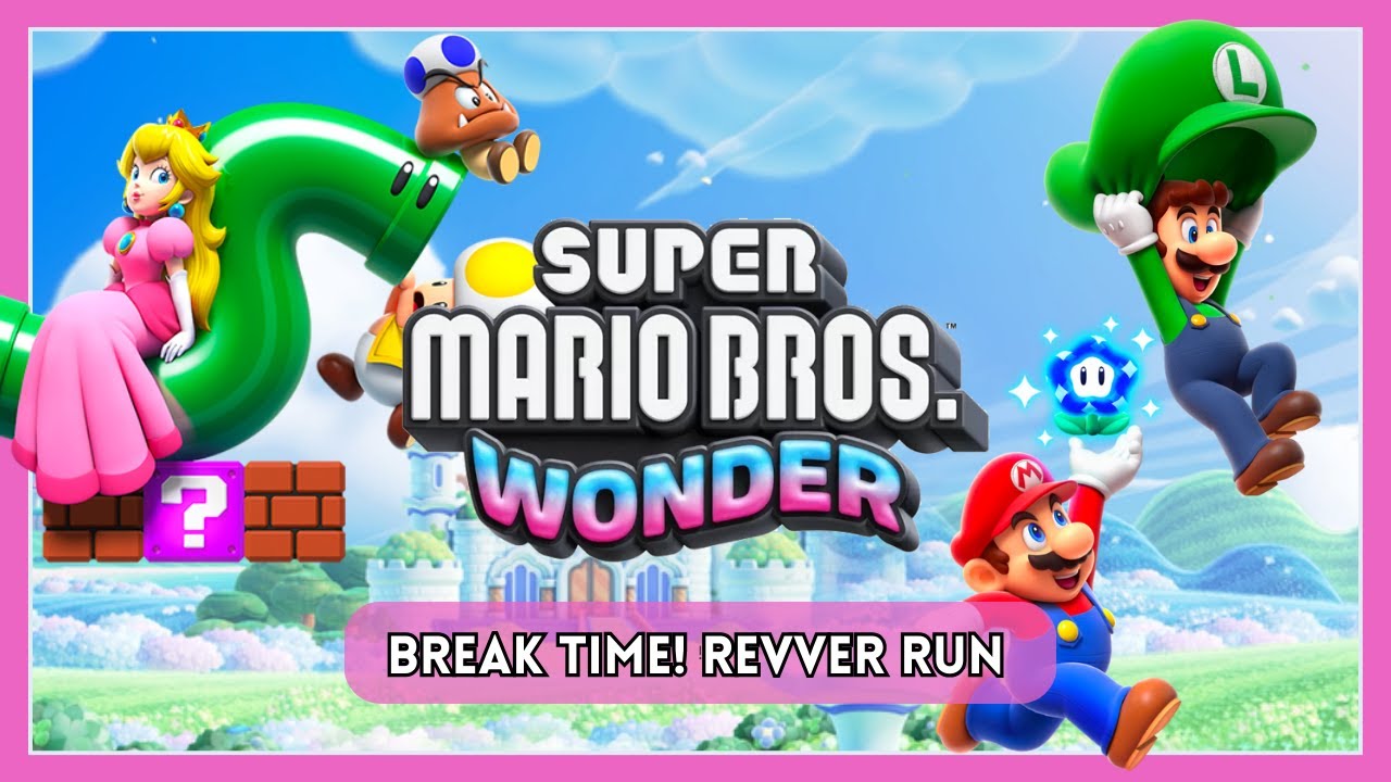 Super Mario Bros Wonder 🍄: Break Time! Revver Run - All Wonder Seeds ...