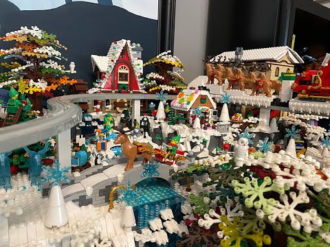 JFK LEGO WINTER VILLAGE 2021 - YouTube
