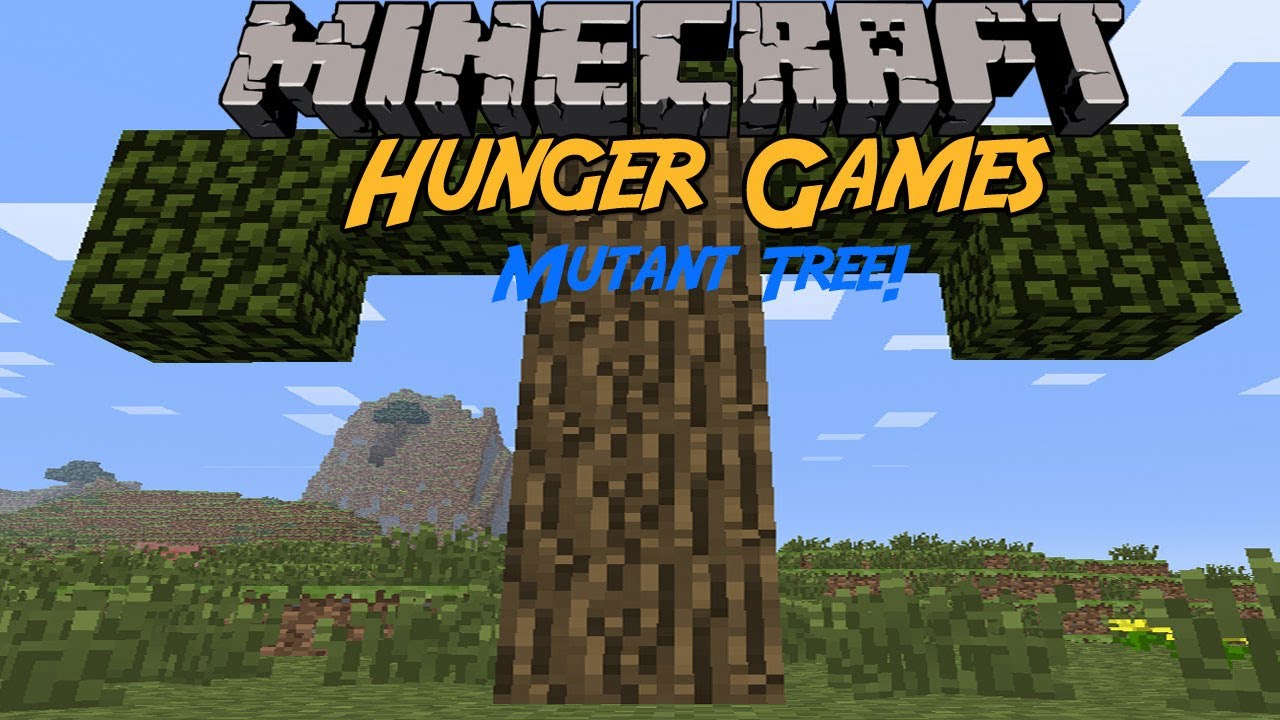 Minecraft Hunger Games w/ BlackJackJagger - Mutant Tree! - YouTube