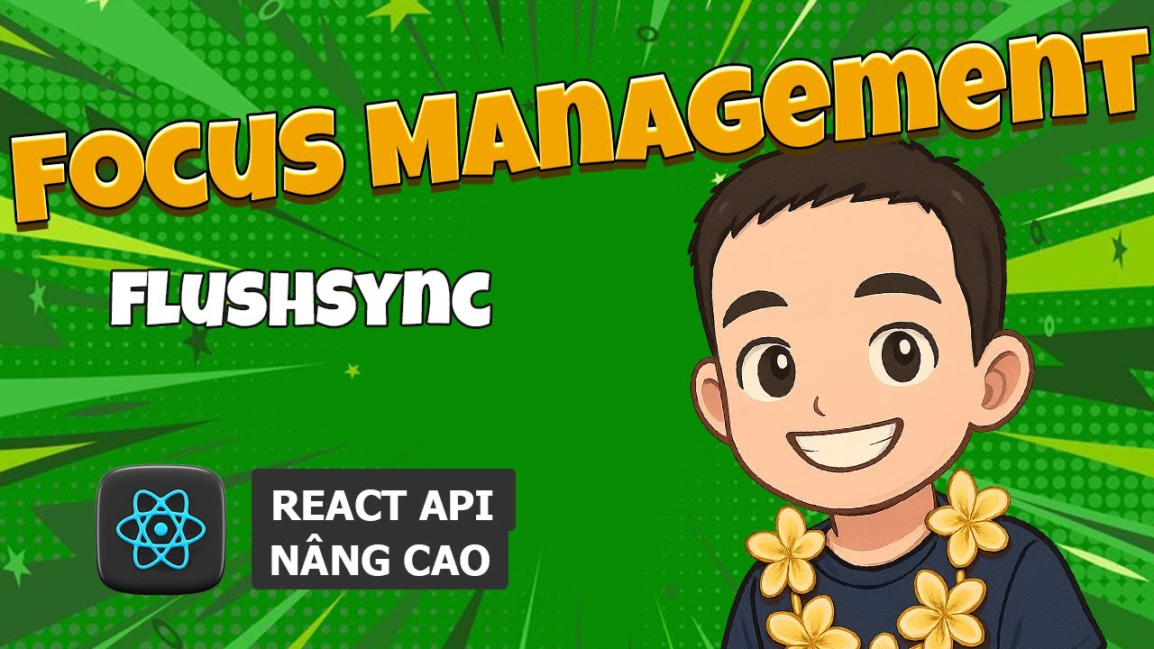 8.2 Focus Management - flushSync 🚀 Advanced React APIs - YouTube