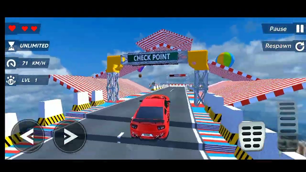 Real Car Games 3D || Stunt Car Racing Games 3D || Car Games Stunt ...