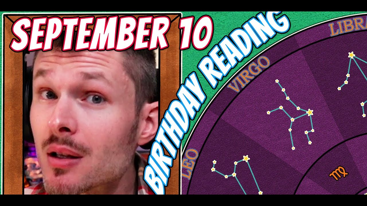 'Secret Language of Birthdays' September 10 Birthday Reading 🥳 - YouTube