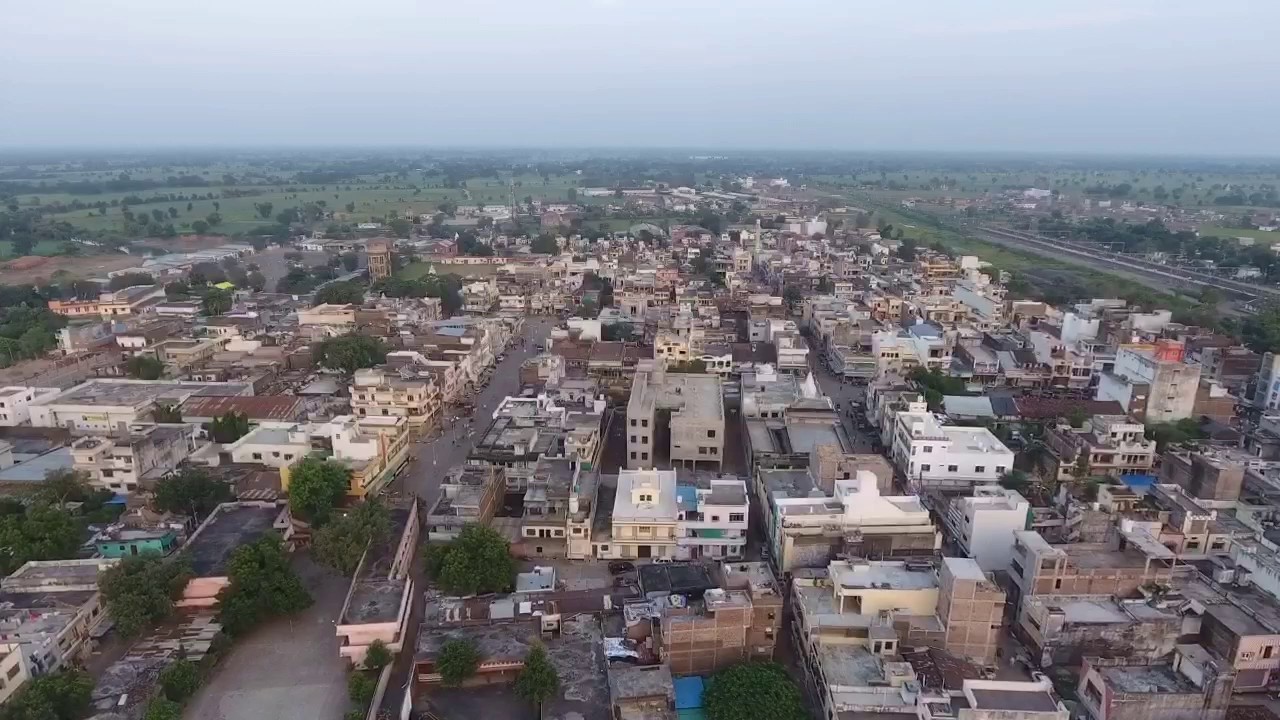 Shujalpur Aerial View By Drone Aircraft "UAV" Part-8 - YouTube