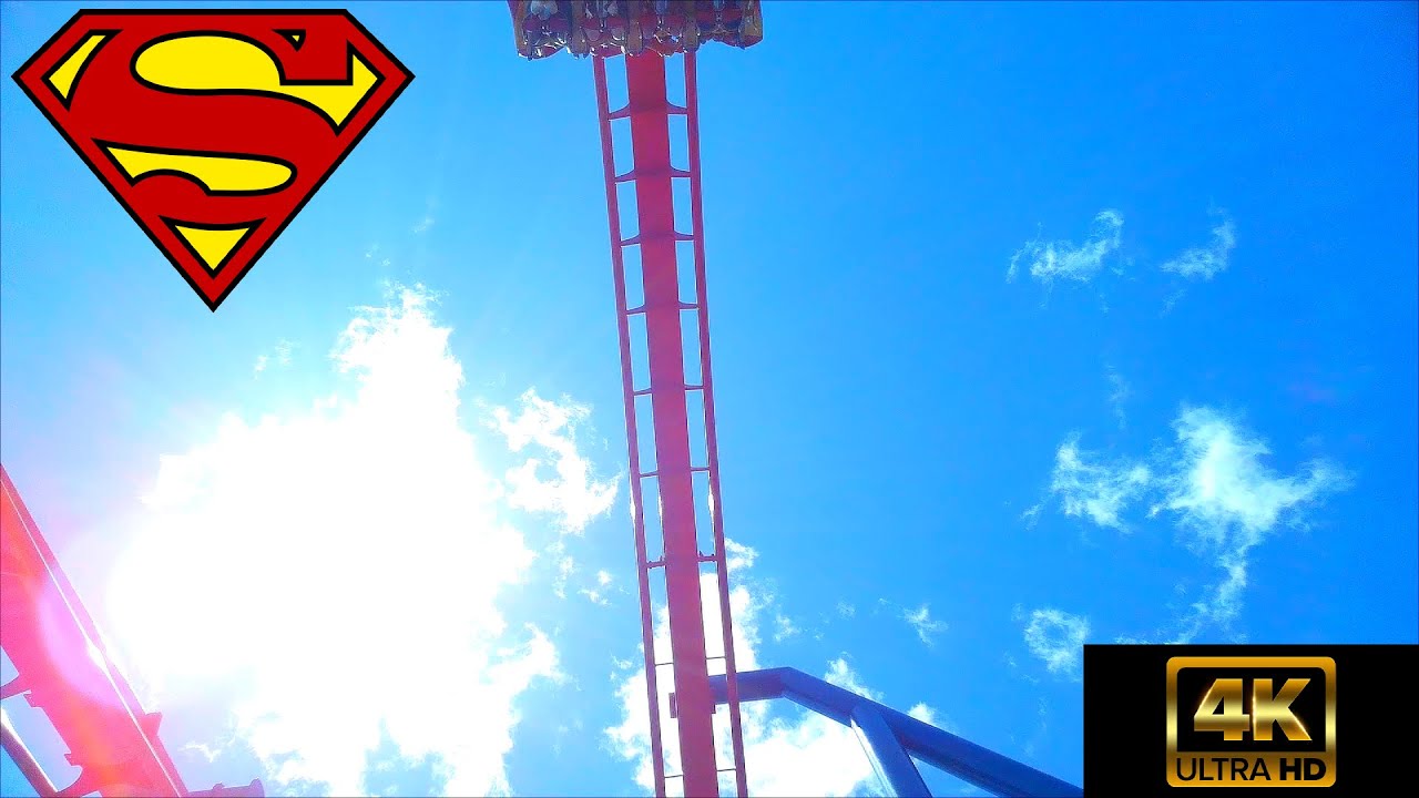 SOARING THROUGH THE SKIES ON SUPERMAN ULTIMATE FLIGHT - 4K Ultra HD POV ...