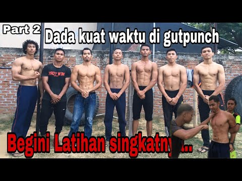 Dada kuat dan kekar waktu di gutpunch ini latihannya  part 2 | Fauzan Syakban
