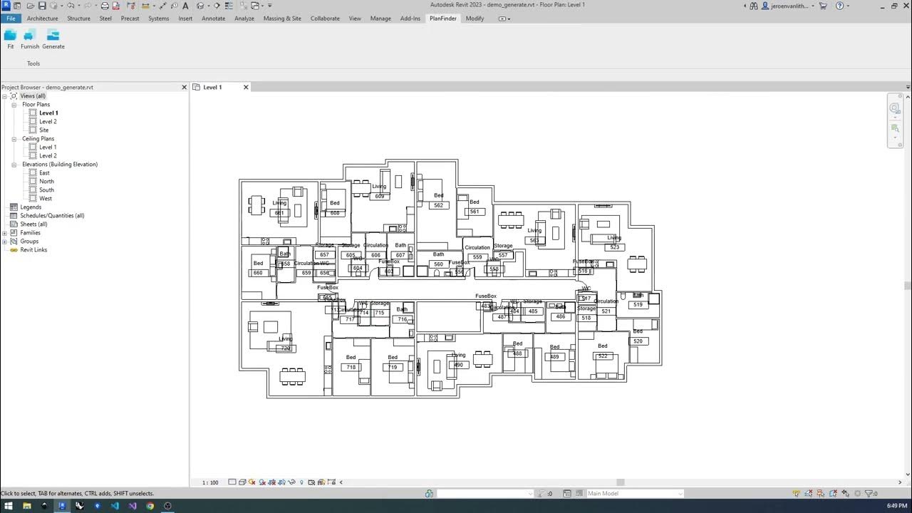Generating Plans for a Building in the Netherlands - YouTube