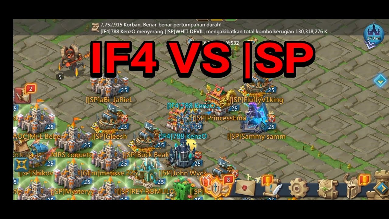 IF4 VS |SP | LORDS MOBILE - YouTube