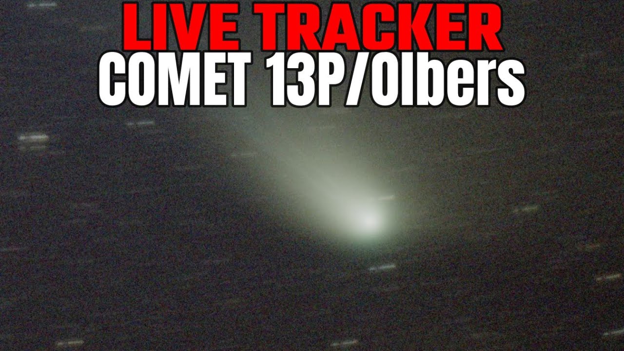COMET 13P/Olbers Tracker Live Position & Data - YouTube