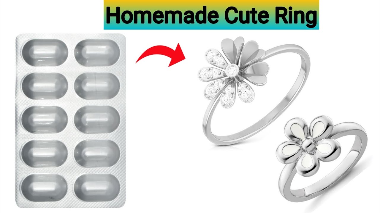 DIY Ring Idea/How to make Ring/Homemade Ring/Couple Love Rings/make ...
