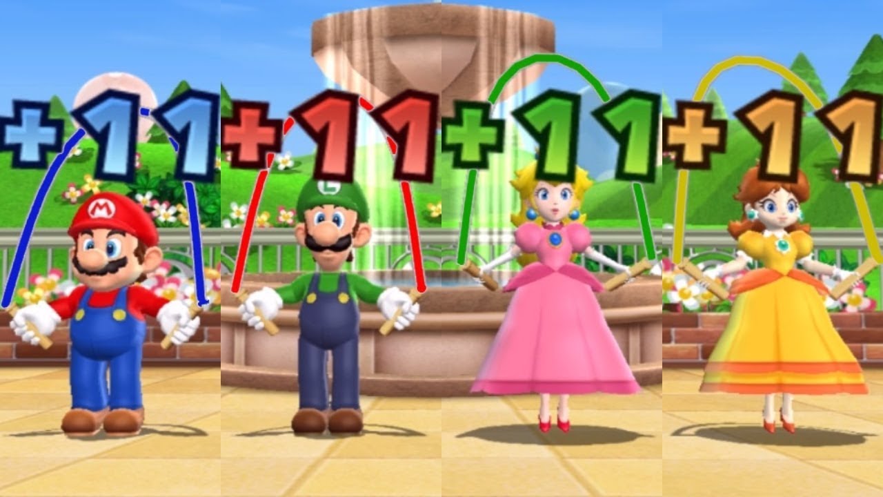 Mario Party 9 - All Score Minigames - YouTube