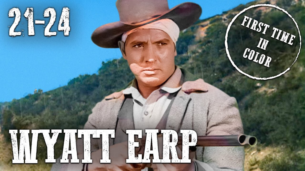 The Life and Legend of Wyatt Earp | EP 21-24 | COLORIZED - YouTube