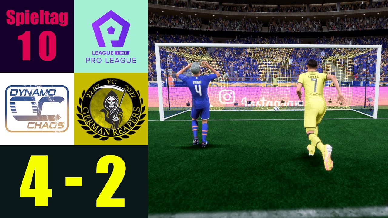 10. Spieltag - Dynamo Chaos vs. German Reapers FC | ProLeague THREE 28 ...