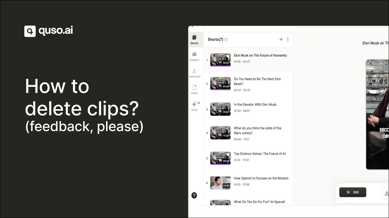 How to delete clips? - YouTube