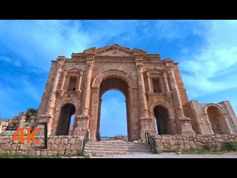 Ruins In Jordan | Jerash Jordan 4k Walking Tour - YouTube