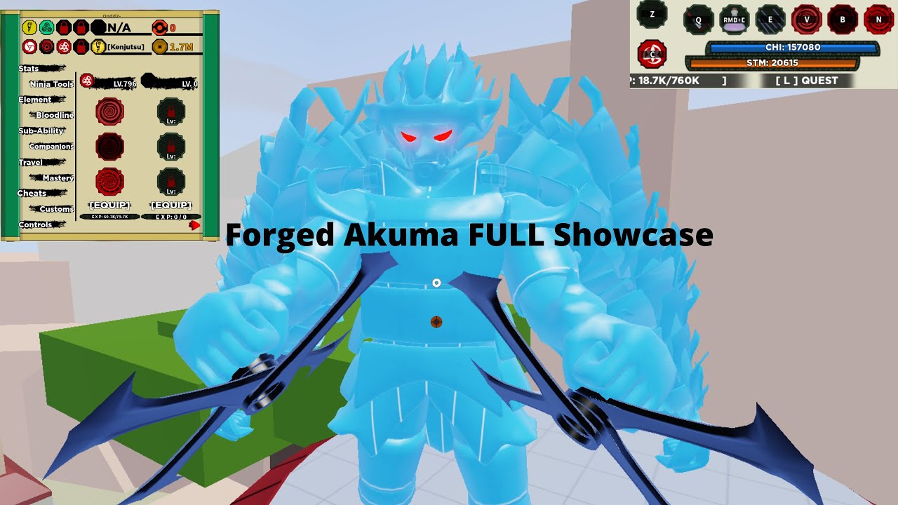 MAX Forged Akuma Showcase - YouTube