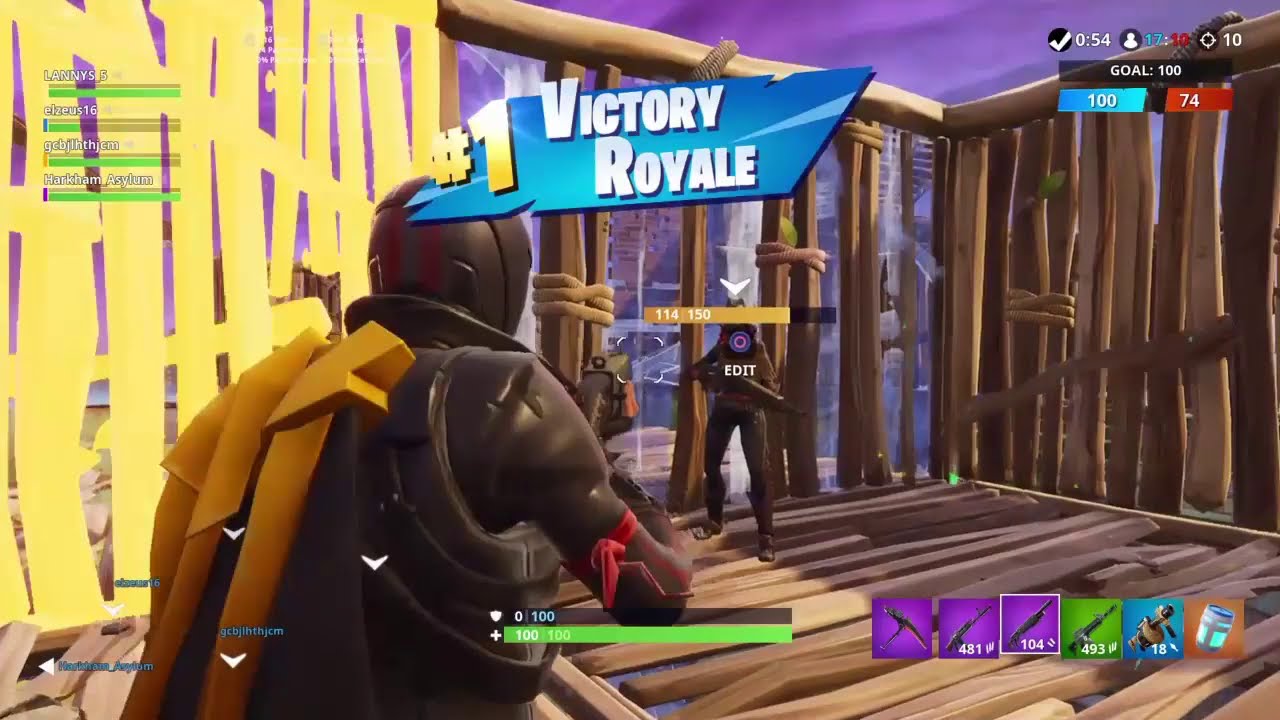 1V3 Fortnite Team Rumble - YouTube