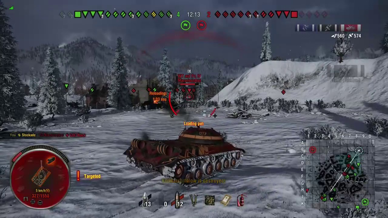 Stockade Object 703 (Victory VII Reward Tank) | World of Tanks (console ...