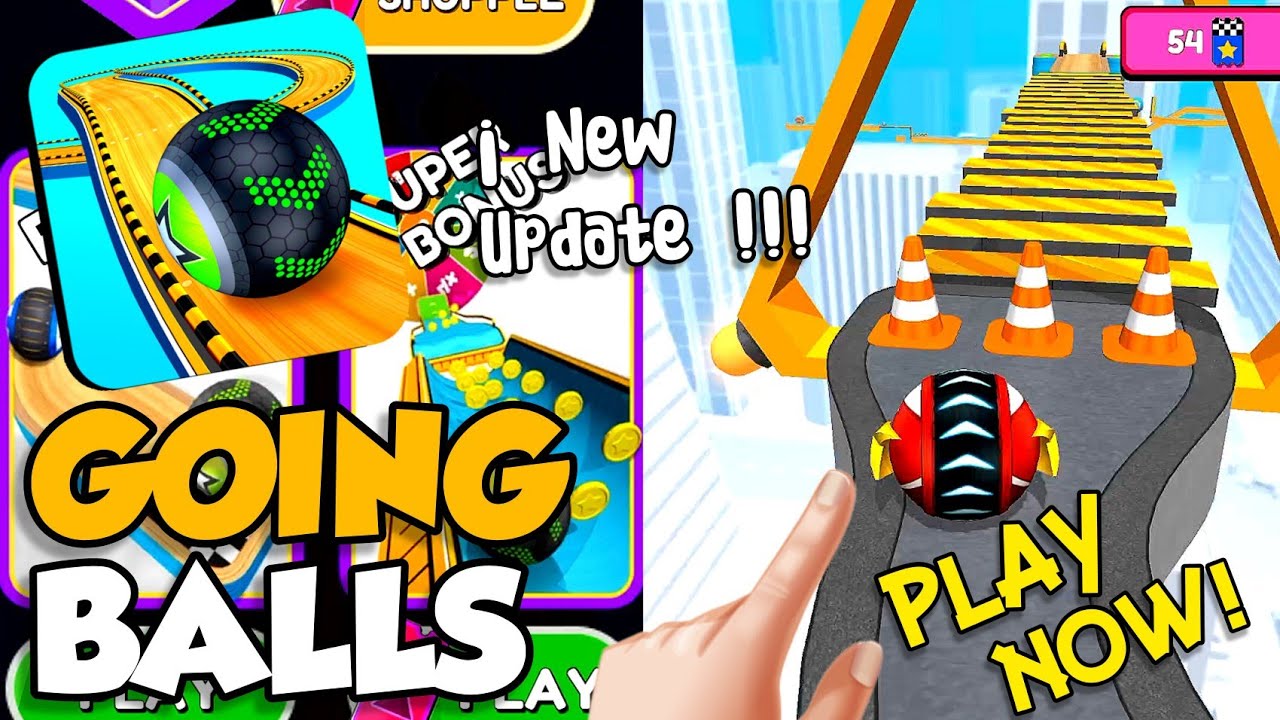 Going Balls - All Levels Gameplay Walkthroug/ NEW LEVEL! - YouTube