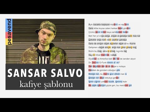 Sansar Salvo - Like Diss? - Sözler & Kafiye Şablonu